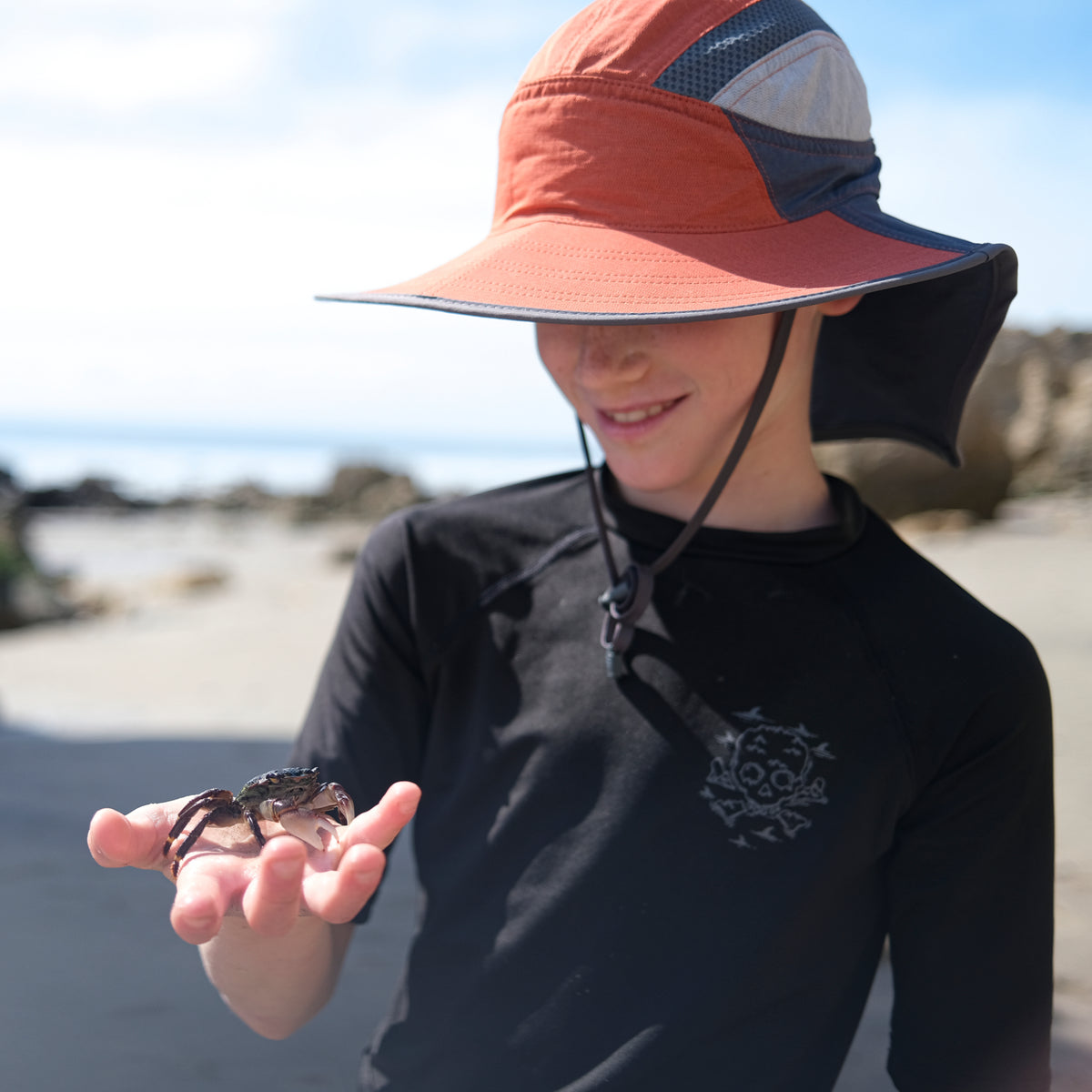 Kids Ultra Adventure Hat | Packable UPF 50+ Sun Hat with Neck Cape | Sunday Afternoons UK