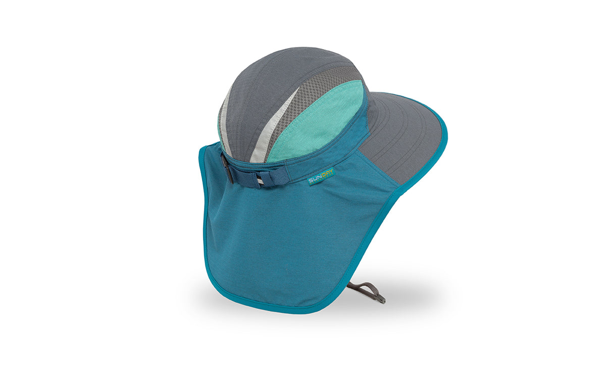 Kids Ultra Adventure Hat | Packable UPF 50+ Sun Hat with Neck Cape | Sunday Afternoons UK
